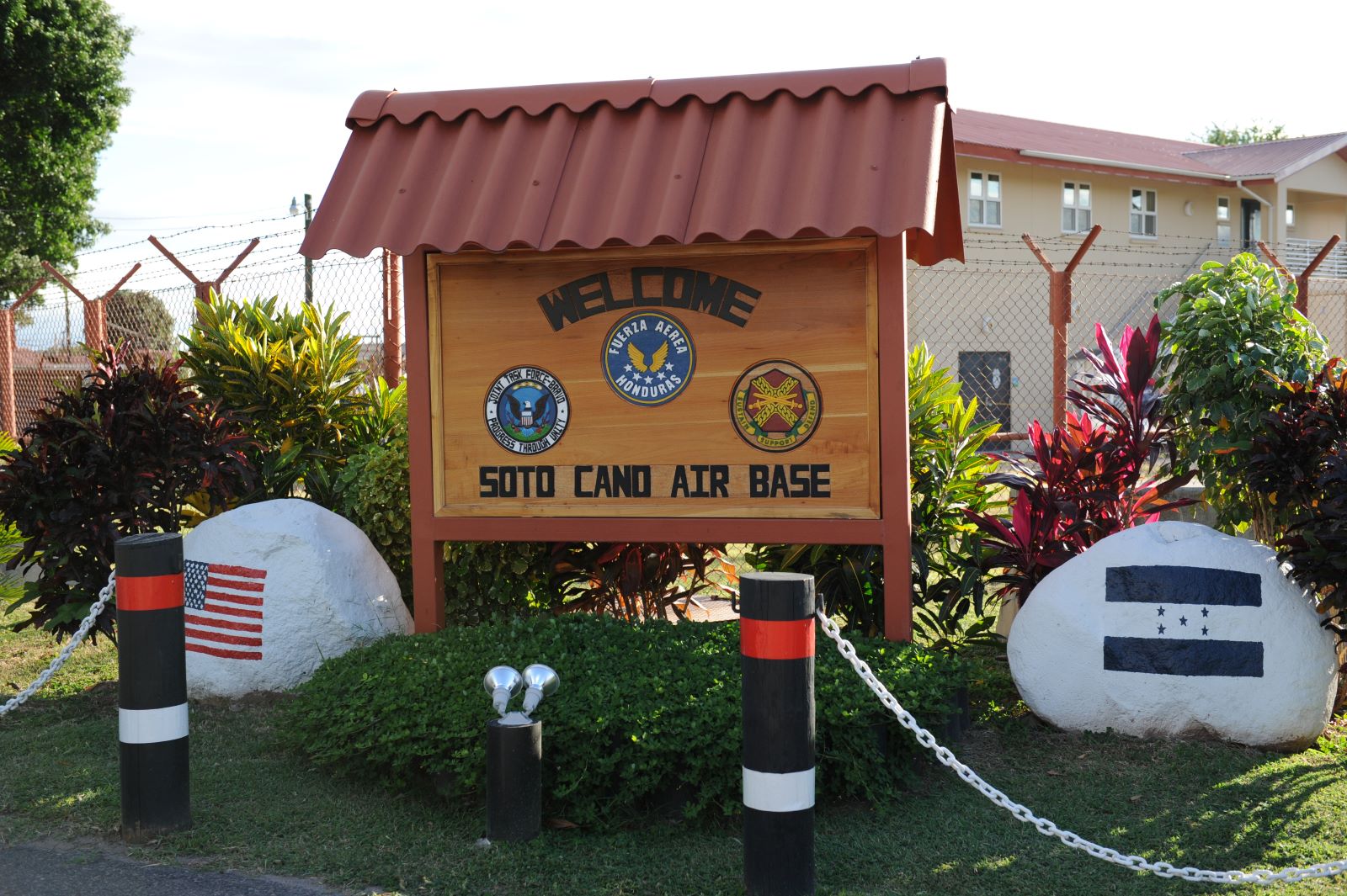 Soto Cano Air Base Sign